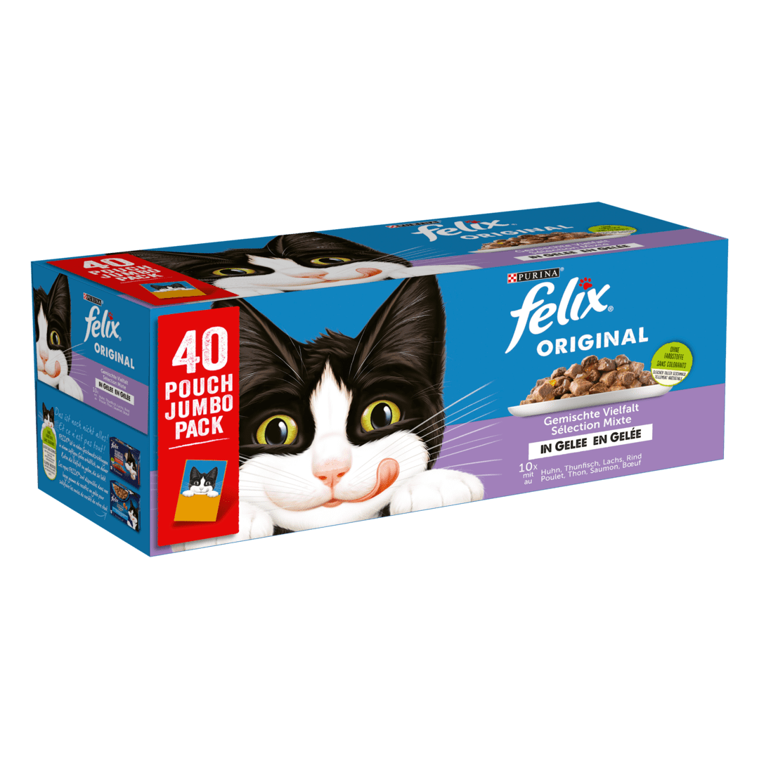 FELIX® ORIGINAL GEMISCHTE AUSWAHL 40X85G | Purina CH