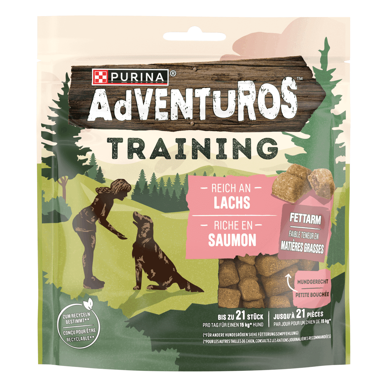 AdVENTuROS™ Training Hundeleckerlis Reich an Lachs 115g | Purina CH