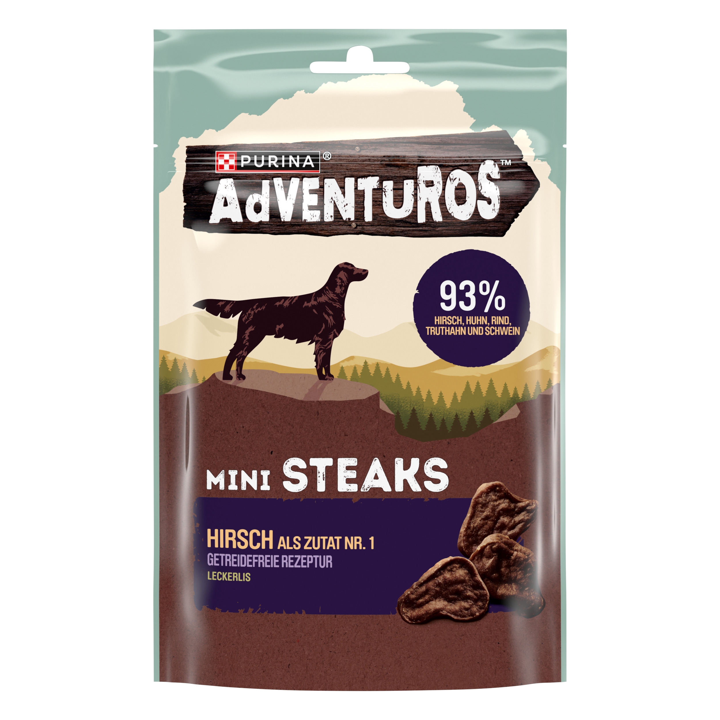 AdVENTuROS™ Mini Steaks Hirsch 70g | AdVENTuROS™ | Purina CH