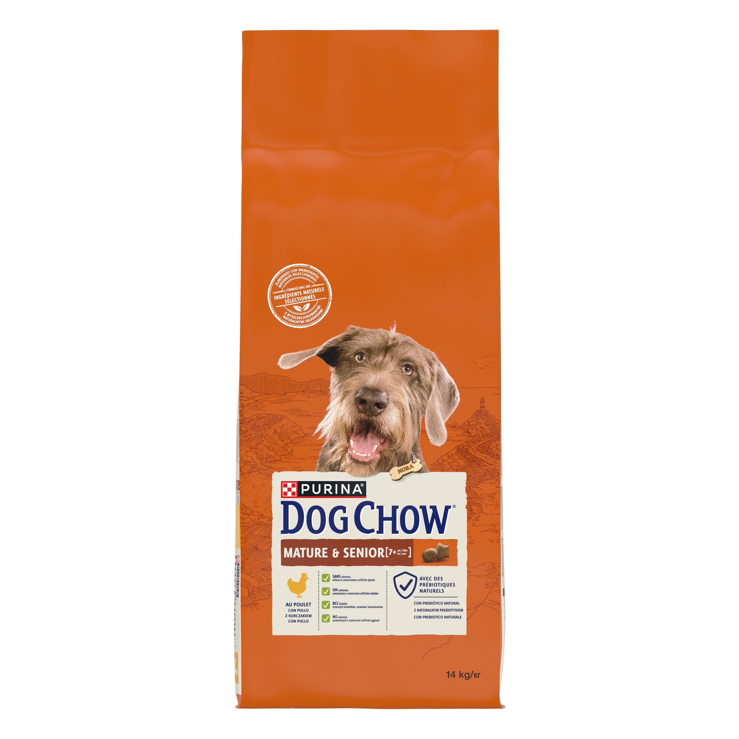 DOG CHOW® Senior Huhn 14kg - Trockenfutter | Purina CH