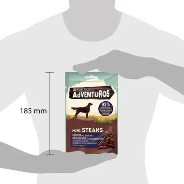AdVENTuROS™ Mini Steaks Hirsch 70g | AdVENTuROS™